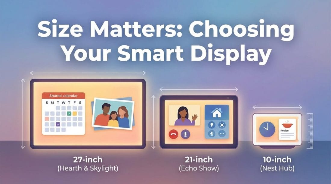 Smart Displays: Hearth vs. Skylight vs. Echo Show vs. Google